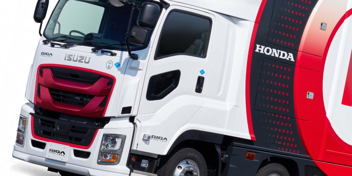 Isuzu y Honda presentan el "Isuzu Giga Fuel Cell" - H2 Business News
